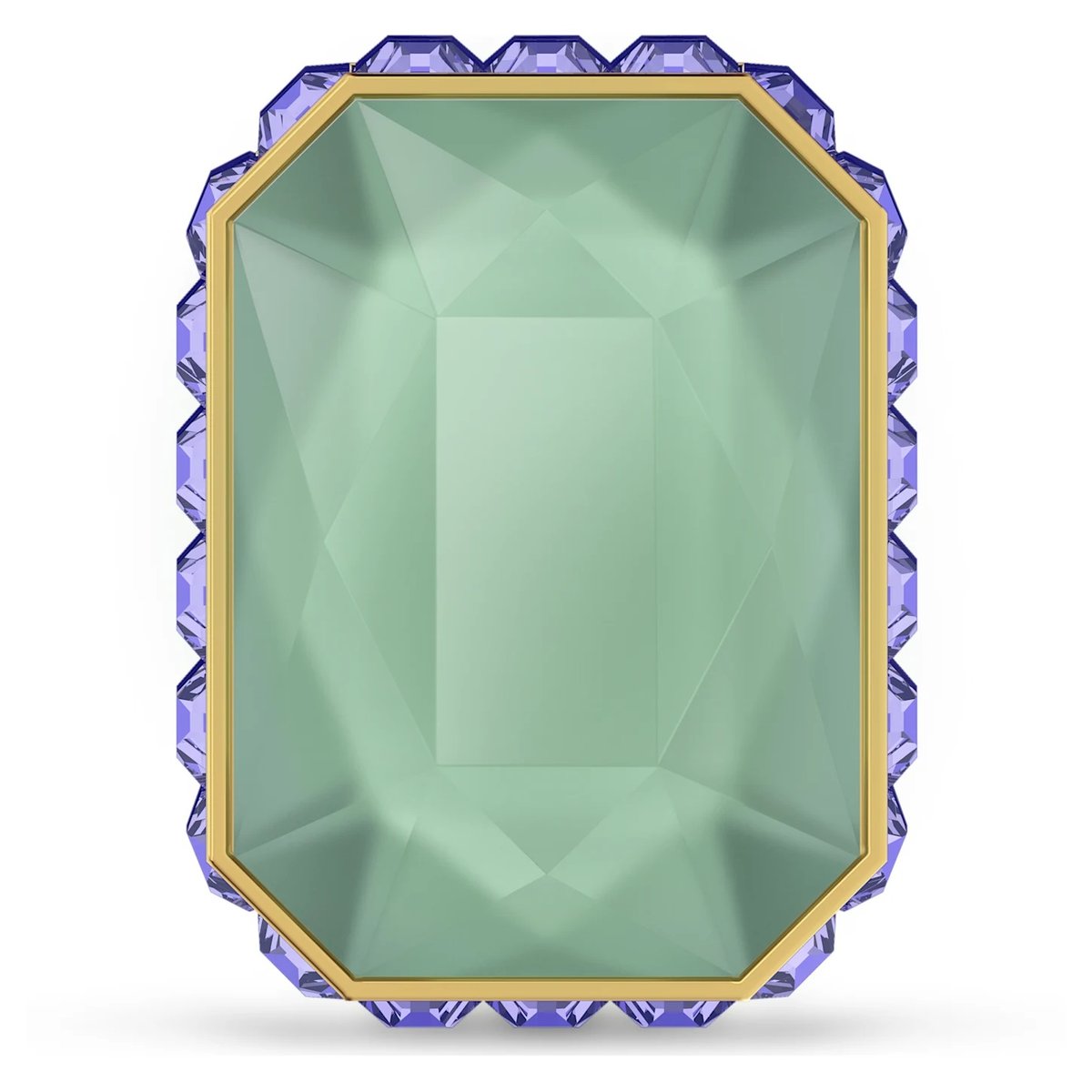 Swarovski Orbita fél pár bedugós fülbevaló színes kristállyal