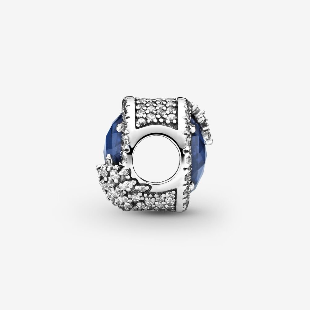 Pandora ékszer Kék káprázatos hópehely charm - 796358NTB