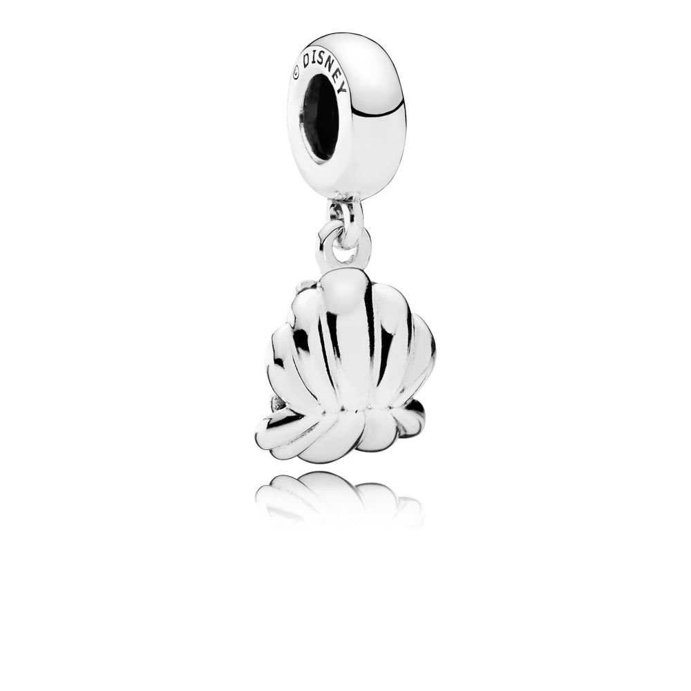 Pandora ékszer Disney Ariel és kagyló charm - 791895EN111