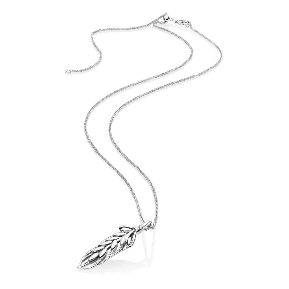 Pandora ékszer Lebegő búzaszem ezüst nyaklánc - 397753CZ-70