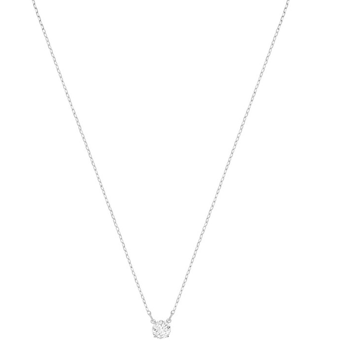 Swarovski Attract ezüst színű nyaklánc swarovski kristállyal - 5408442