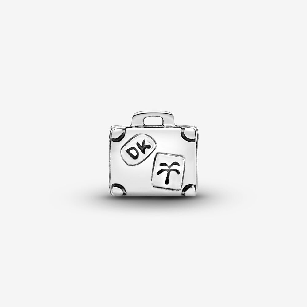 Pandora ékszer Bőrönd ezüst charm - 790362