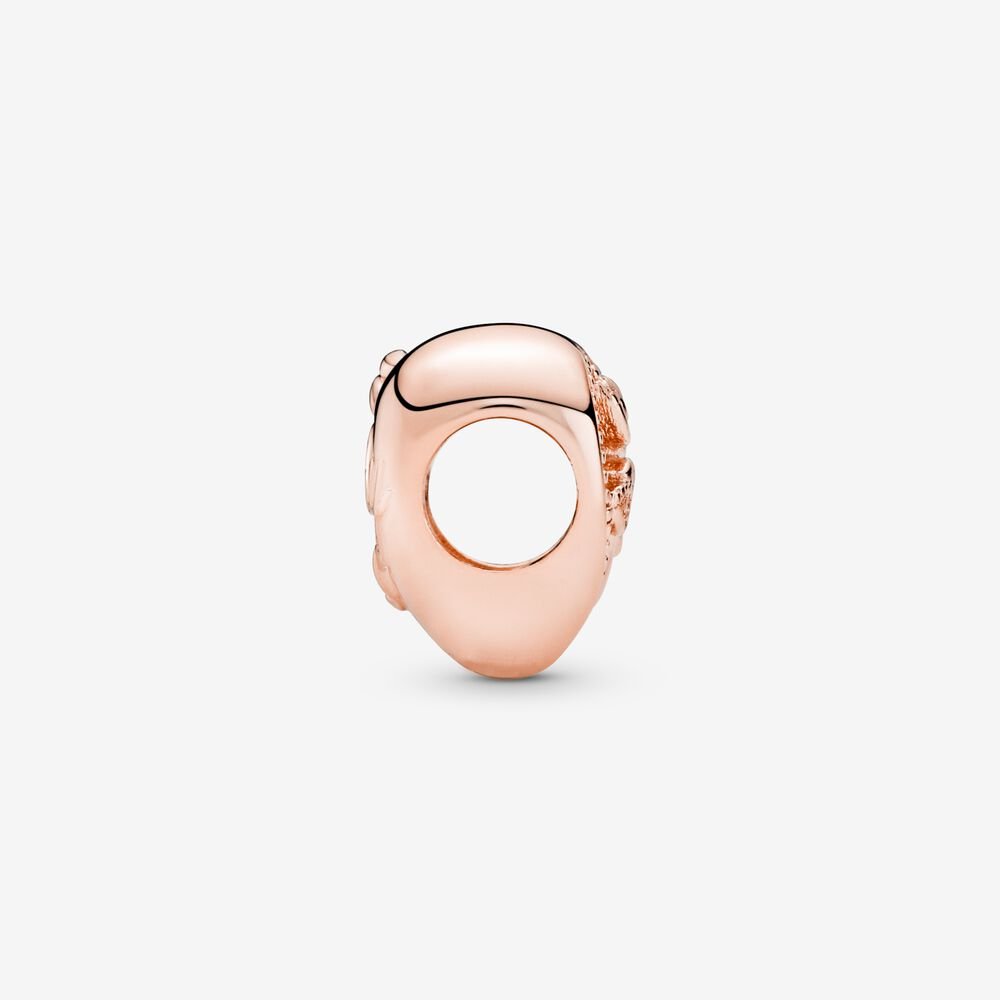 Pandora ékszer Családfa szív rozé charm - 788826C01