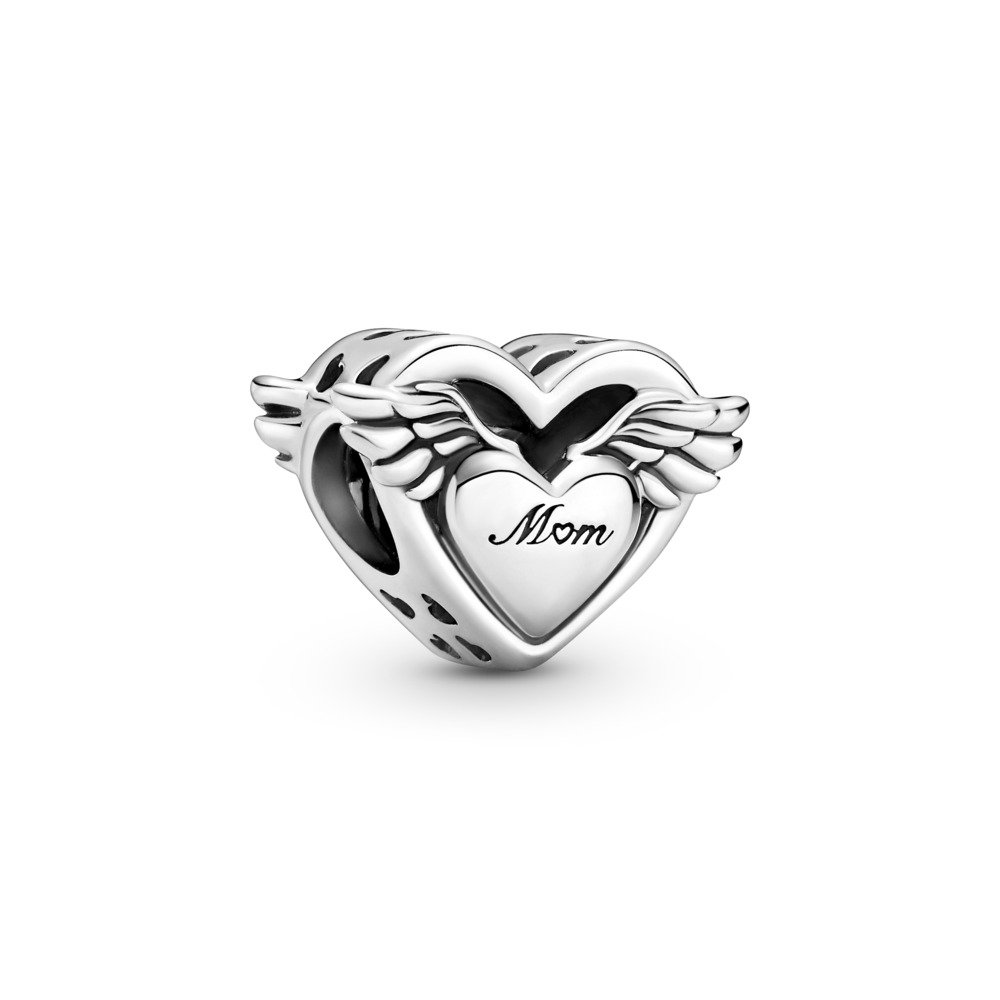 Pandora ékszer Angyalszárny és anya ezüst charm - 799367C00