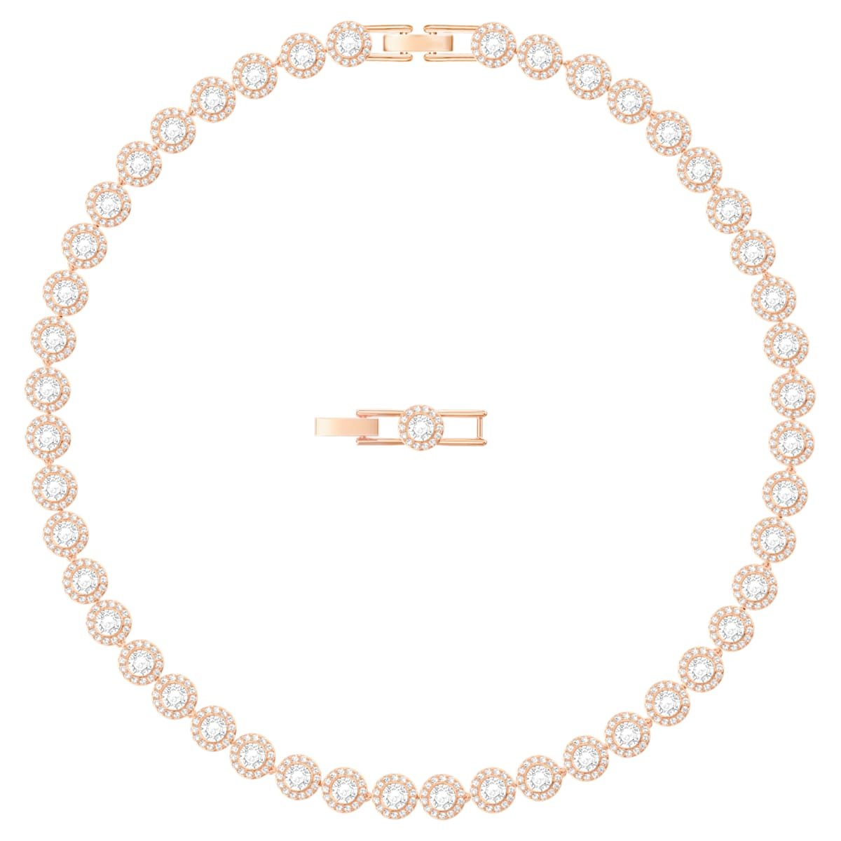 Swarovski Angelic rozéarany színű nyaklánc - 5367845