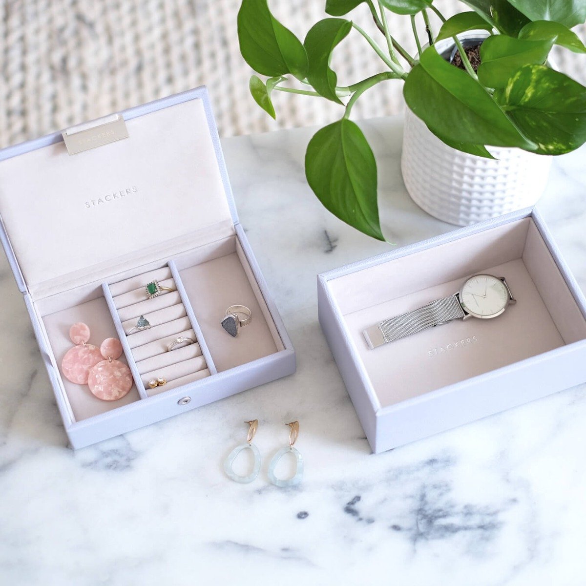 Stackers Levendula mini ékszerdoboz szett - 74600