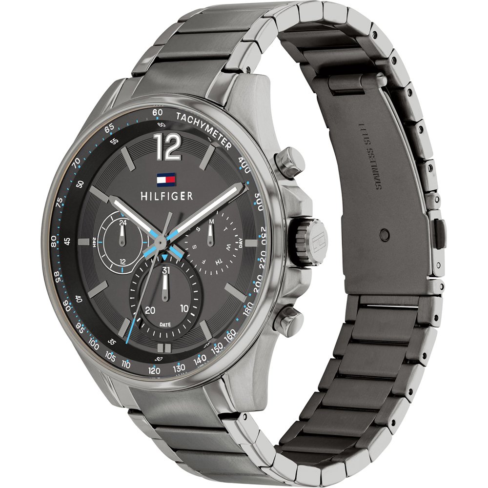 Tommy Hilfiger Max antracit férfi óra - 1791975