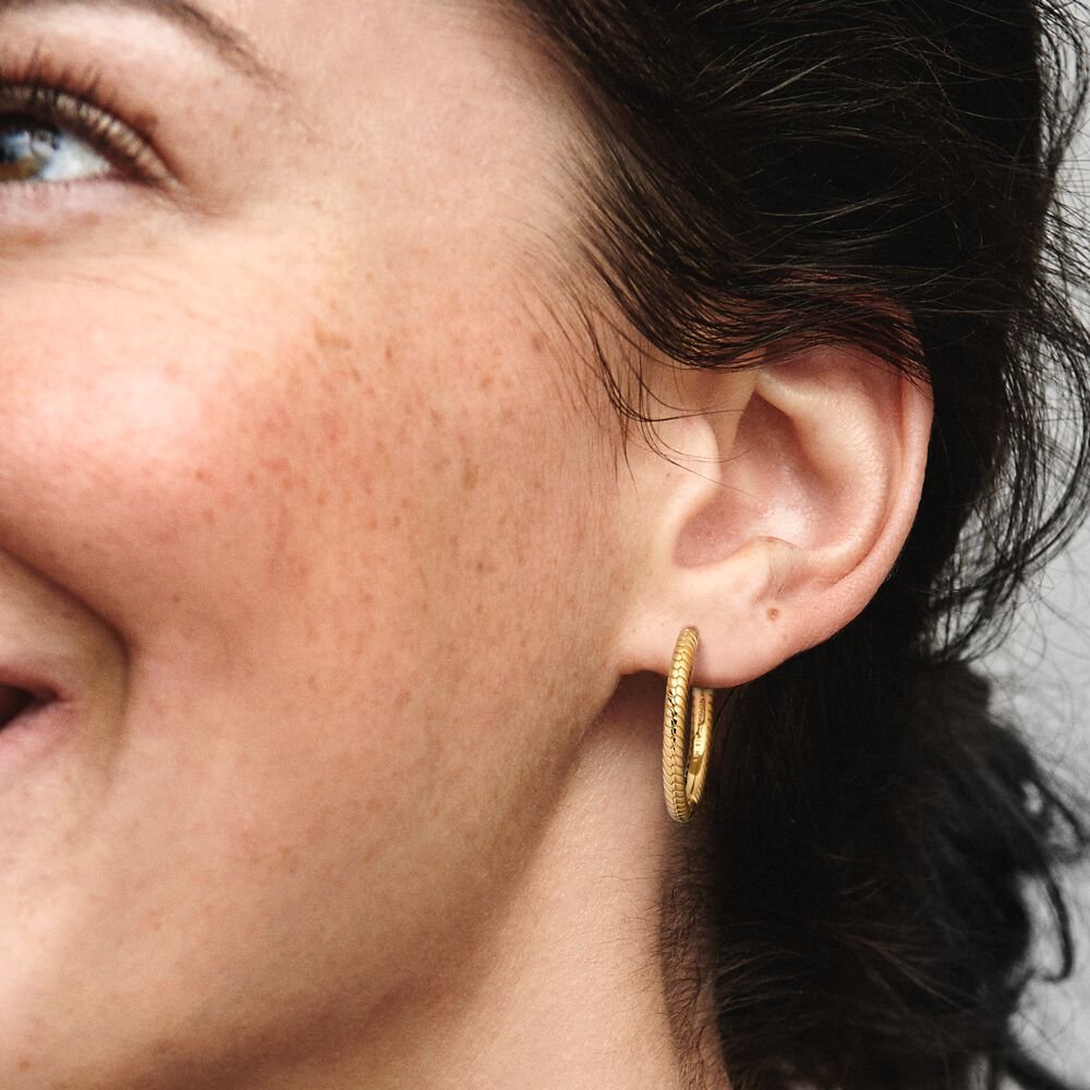 Pandora ékszer Moments shine karika fülbevaló - 269532C00