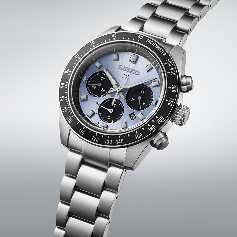 Seiko Prospex Speedtimer 'Crystal Trophy' solar chronograph karóra ...