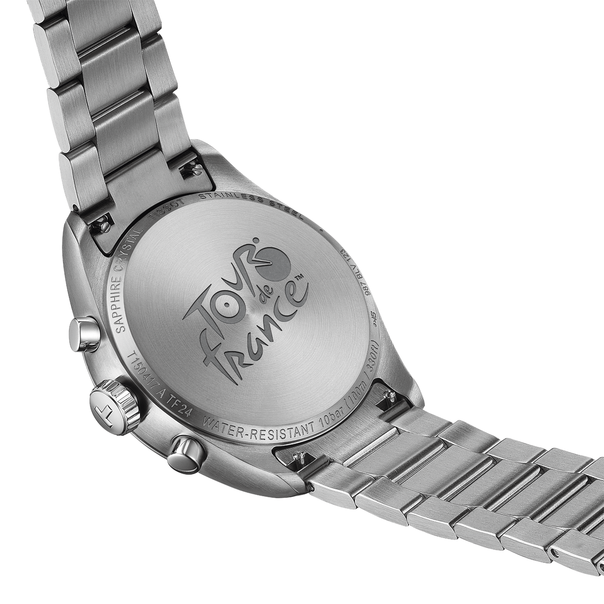 Tissot PR 100 'Tour de France' fekete chronograph férfi karóra ...