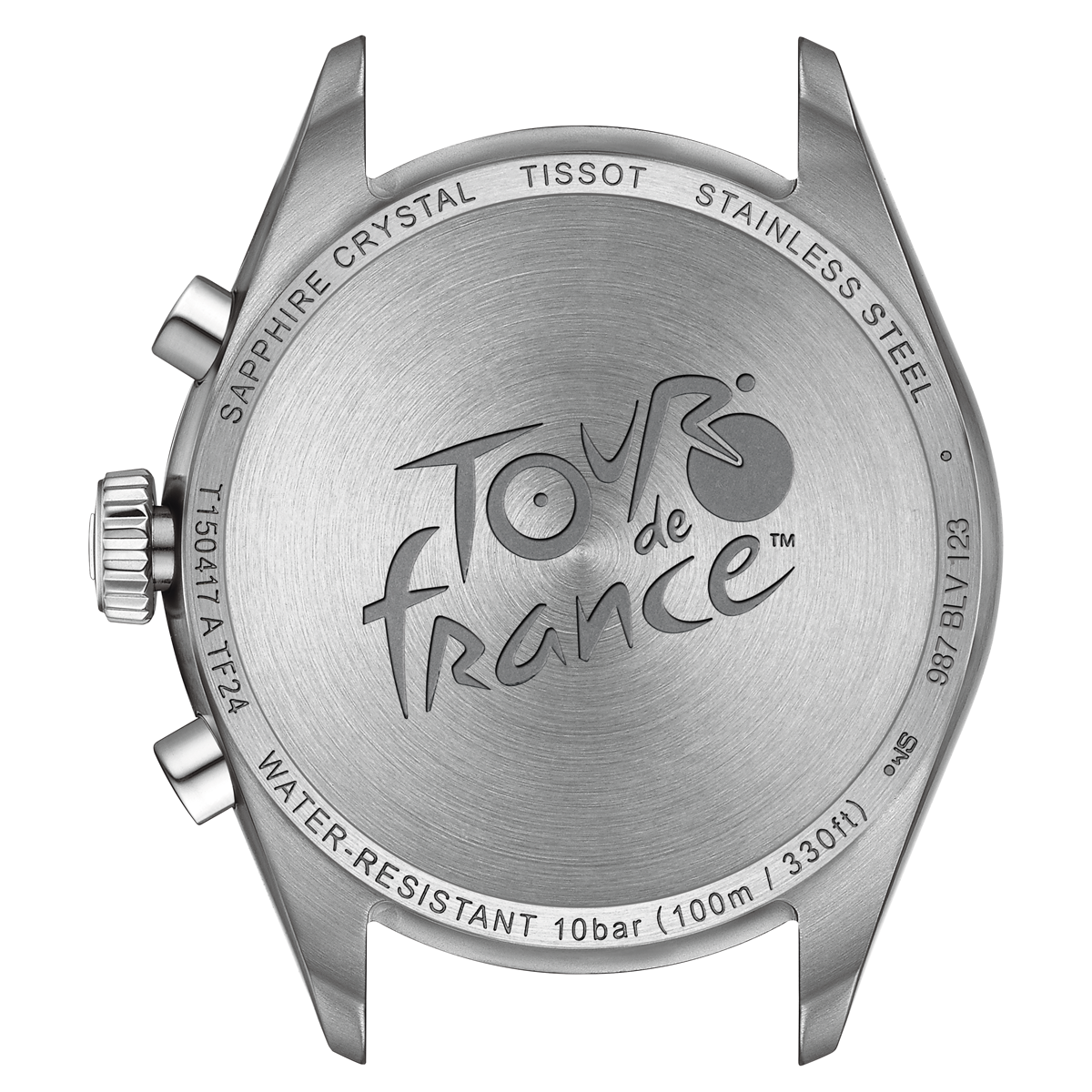 Tissot PR 100 'Tour de France' fekete chronograph férfi karóra ...