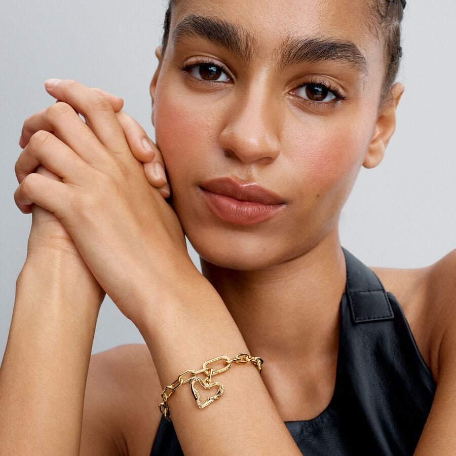 Pandora ékszer ME shine drót szív függő charm - 762526C00