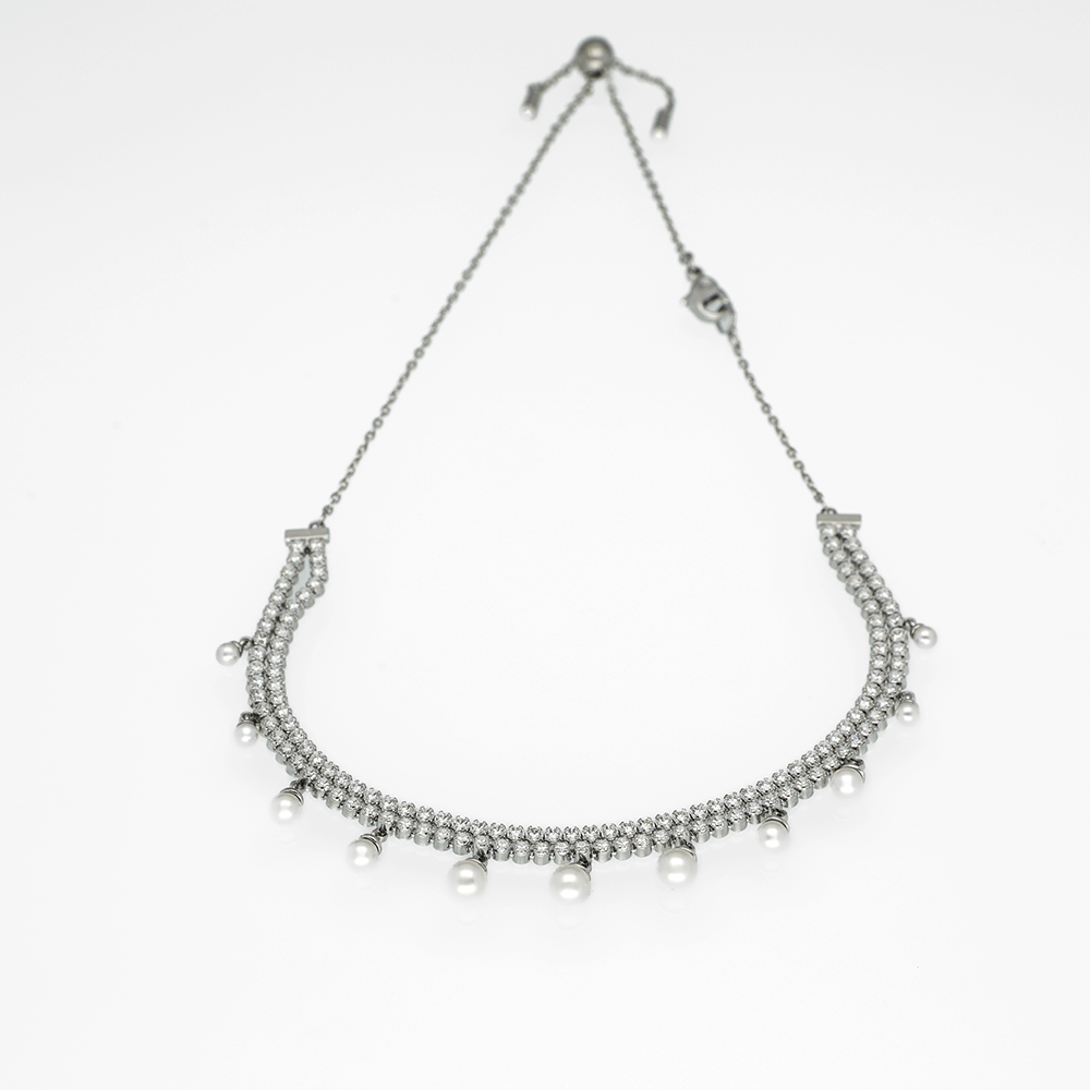 Swarovski Ariana Grande dupla soros állítható choker ...