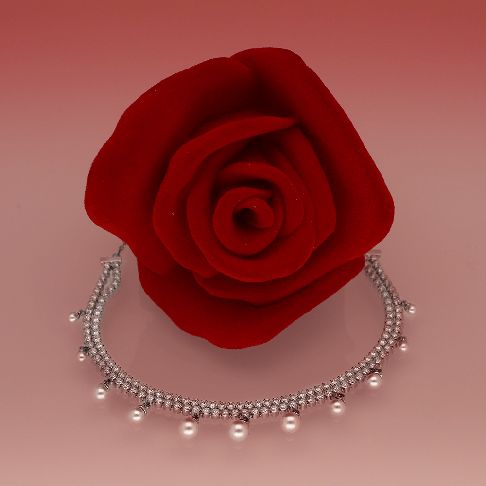 Swarovski Ariana Grande dupla soros állítható choker ...