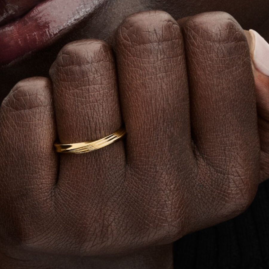 Pandora ékszer Csavart shine gyűrű