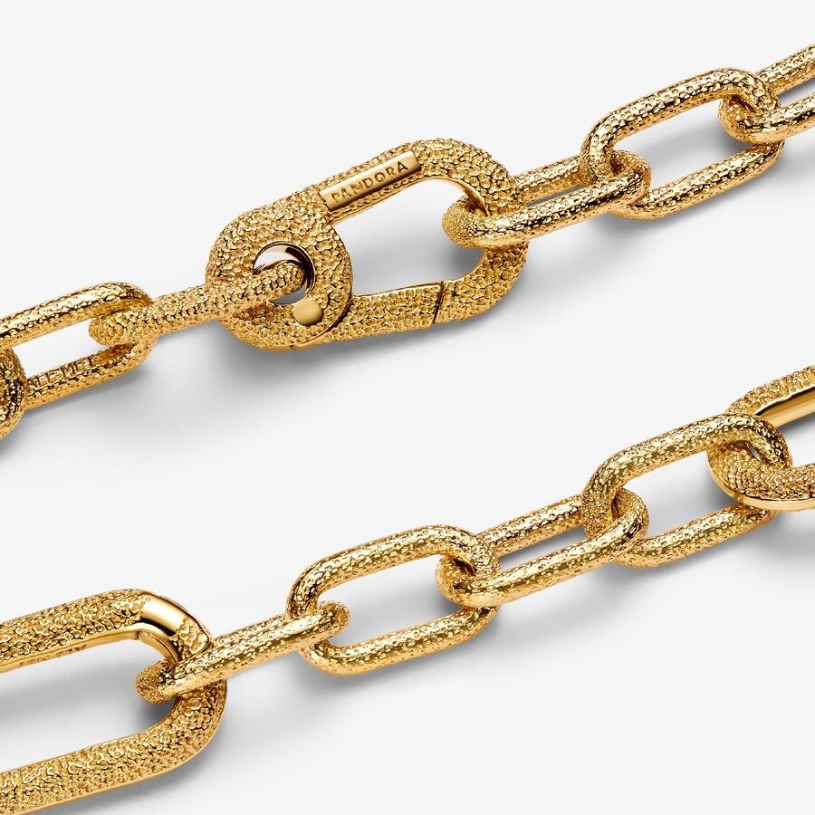 Pandora ékszer Texturált felületű kisszemű ME shine karkötő