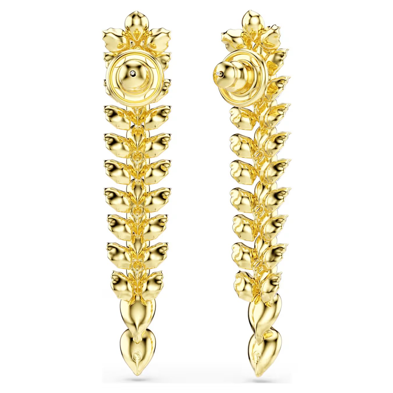 Swarovski Idyllia arany színű fülbevaló csepp alakú kristályokkal - 5723138