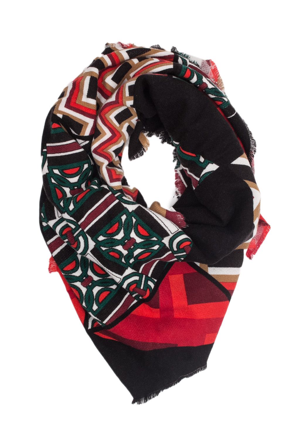 Desigual Foulard Cuadrado Patch sál - 18WAIW17