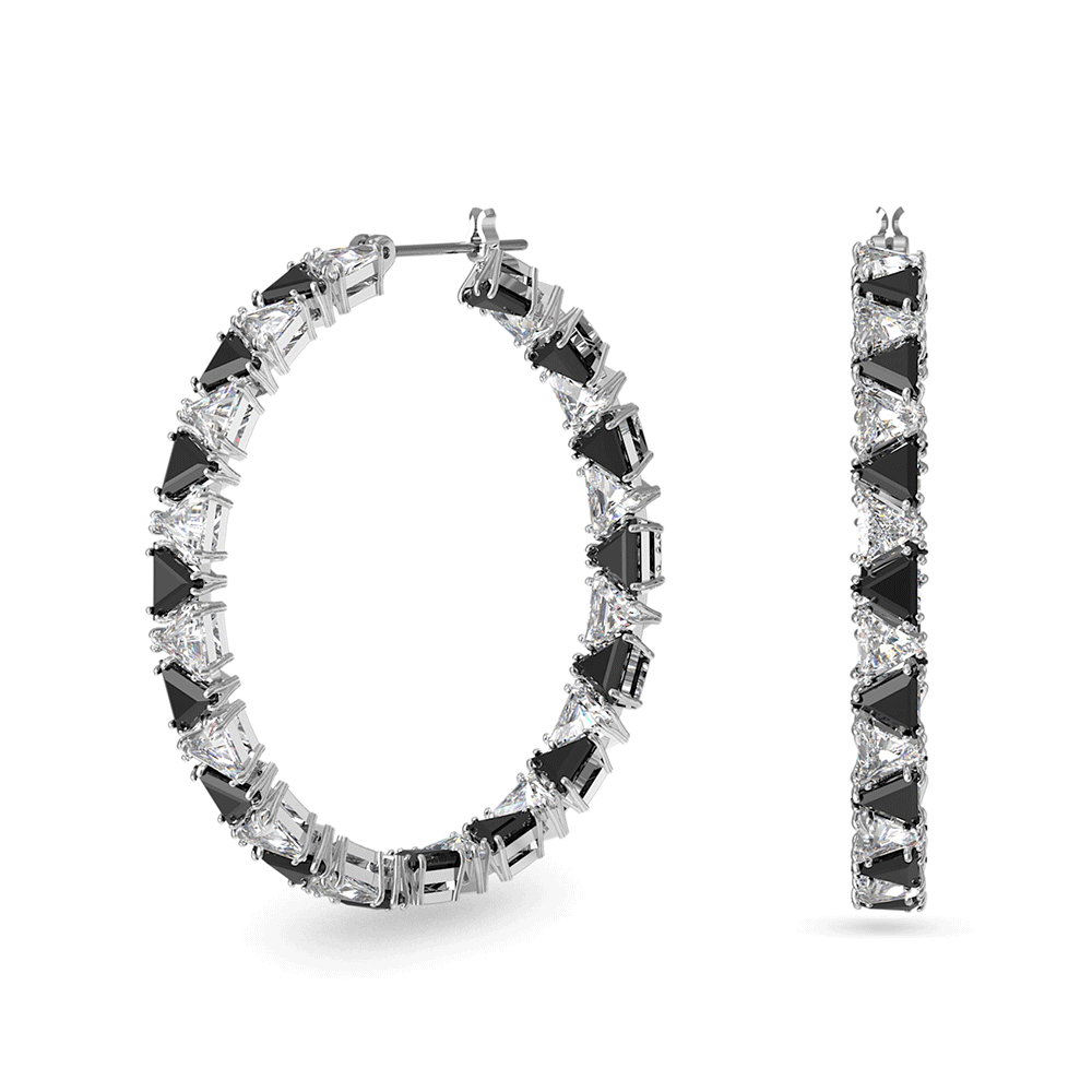 Swarovski Millenia karika fülbevaló