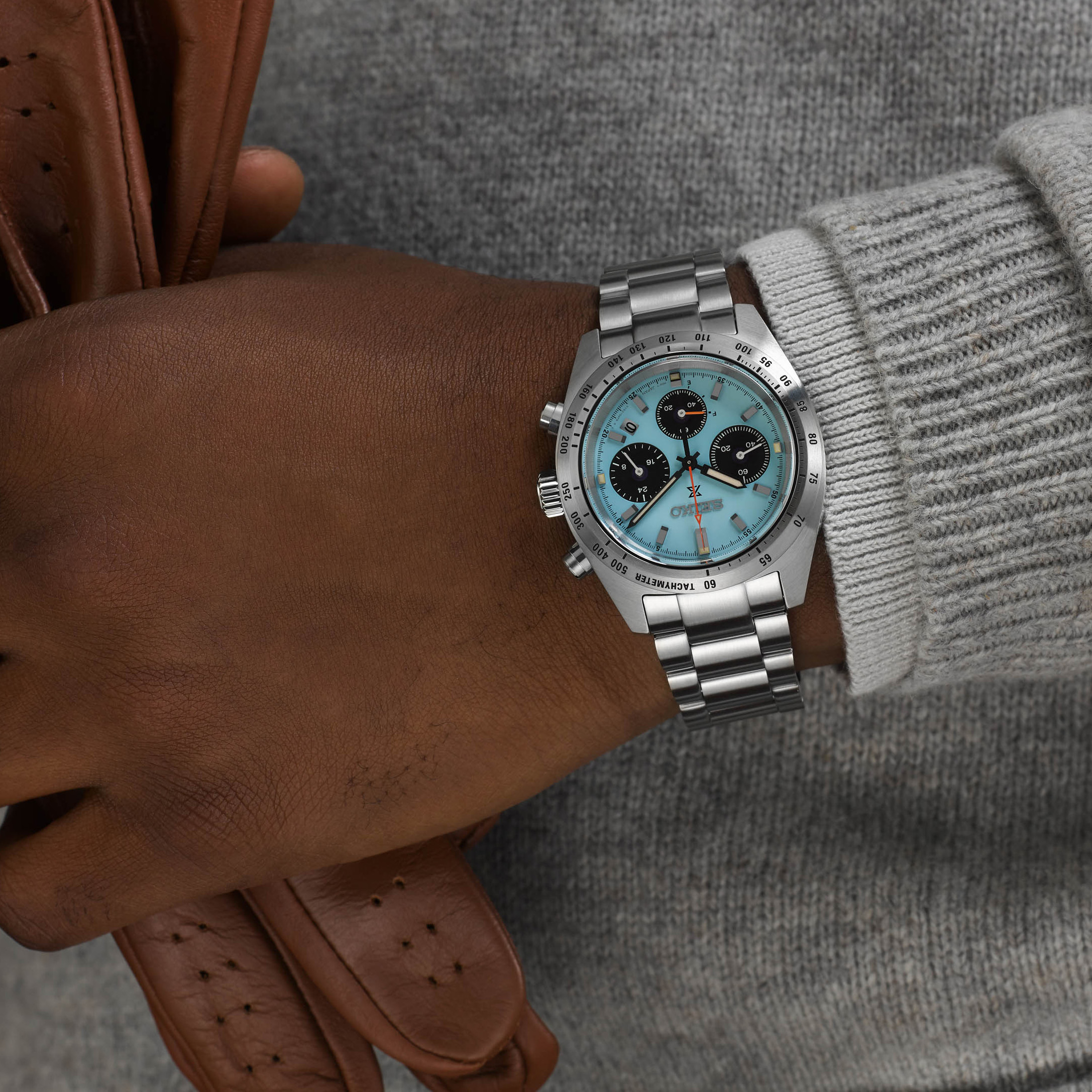 Seiko Speedometer Solar Speedtimer Chronograph European Exclusive ...