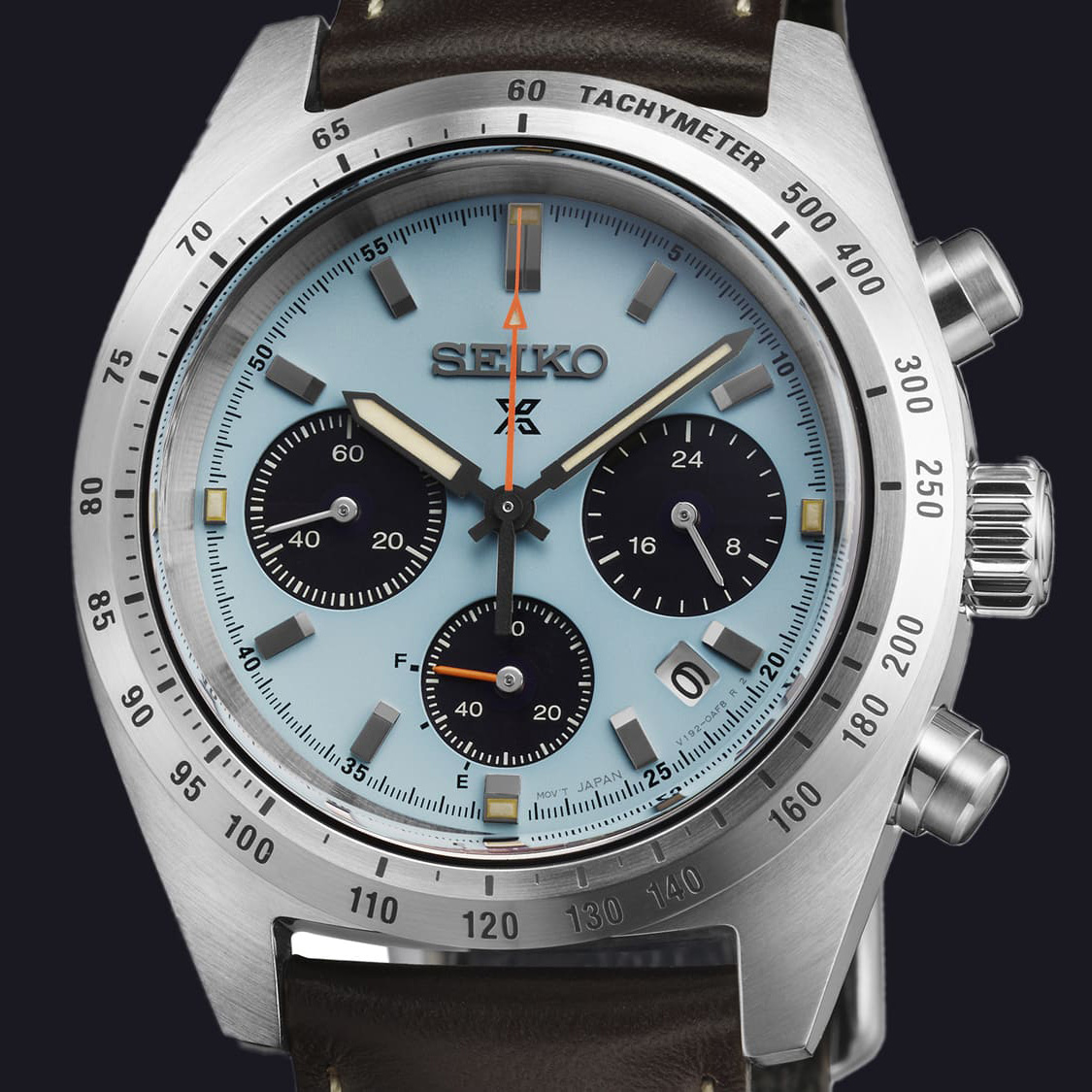 Seiko Speedometer Solar Speedtimer Chronograph European Exclusive ...