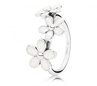 Pandora ékszer Sok cseresznyevirágos ezüst gyűrű - 190900EN12-56